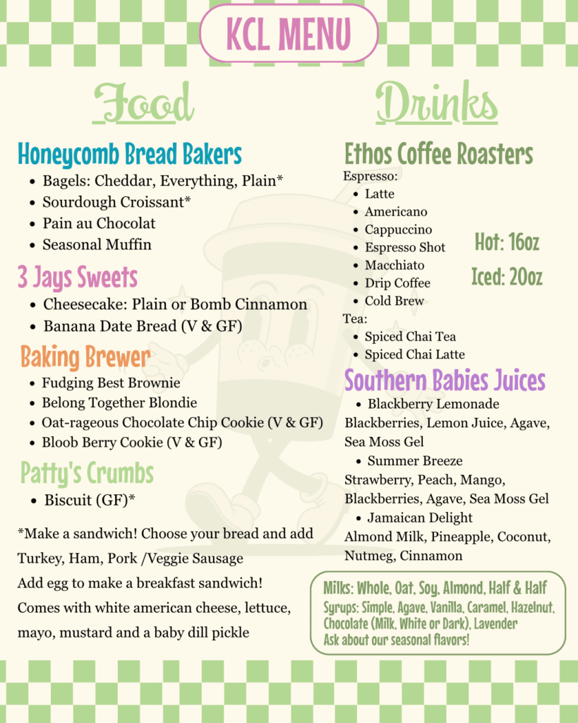 Menu - Kitty Cat Lounge